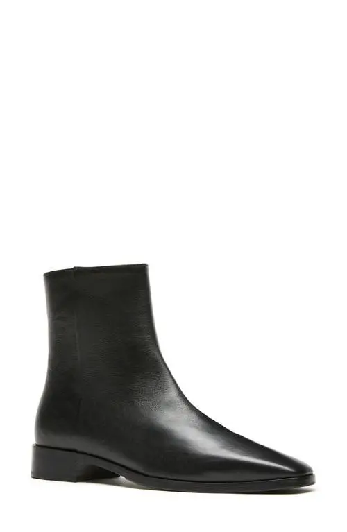 La Canadienne Tundra City Dry™ Waterproof Bootie - Black Leather