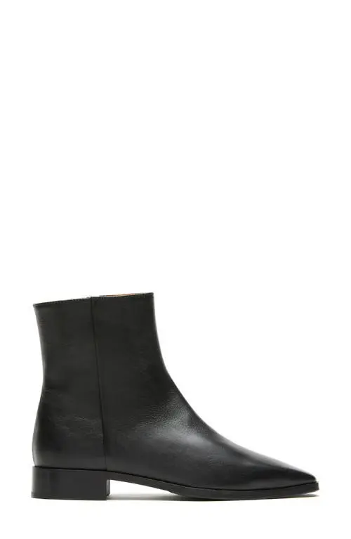 La Canadienne Tundra City Dry™ Waterproof Bootie - Black Leather