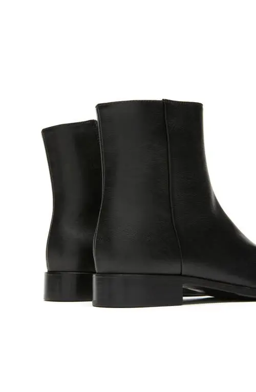 La Canadienne Tundra City Dry™ Waterproof Bootie - Black Leather