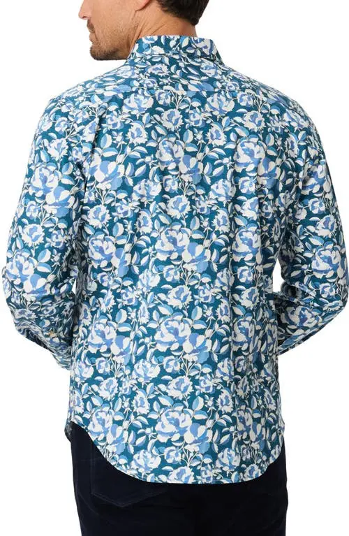Robert Graham Euclid Long Sleeve Stretch Cotton Shirt