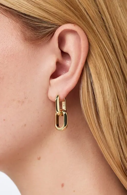 ANA LUISA Eve Link Hoop Earrings