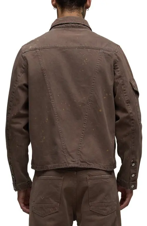 Hudson Jeans Flap Cotton Shirt Jacket