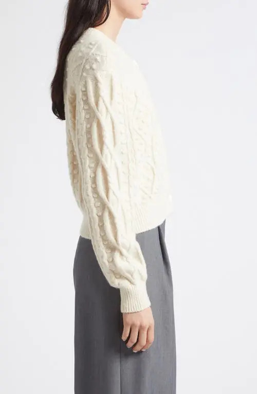TOCCIN Rana Cable Knit Cardigan
