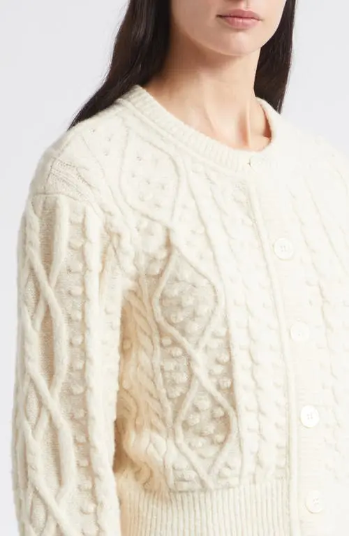 TOCCIN Rana Cable Knit Cardigan