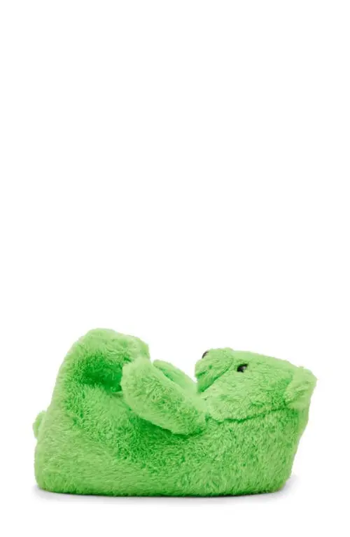 Steve Madden Buddies" Bear Slippers - Lime