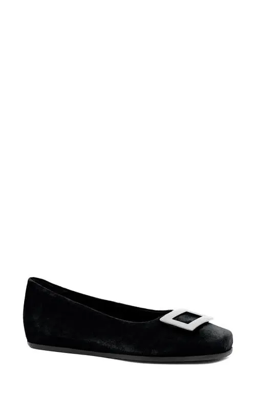 AMALFI BY RANGONI Sabino Leather Flat - Black