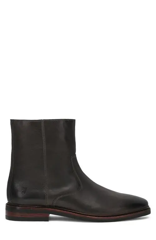 THE FRYE COMPANY Paul Inside Zip Leather Boot