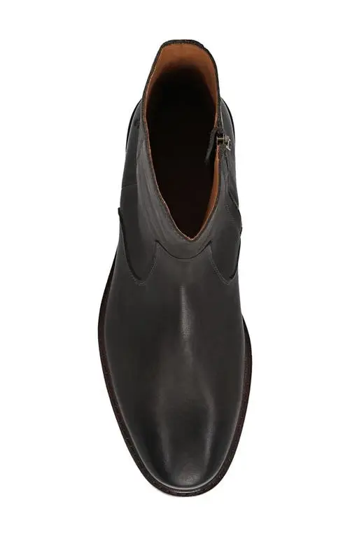 THE FRYE COMPANY Paul Inside Zip Leather Boot