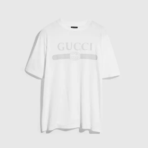 Gucci Cotton Jersey T-shirt With Print