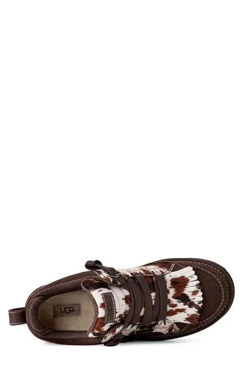 UGG Lowmel Western Sneaker With Calf-hair Panels