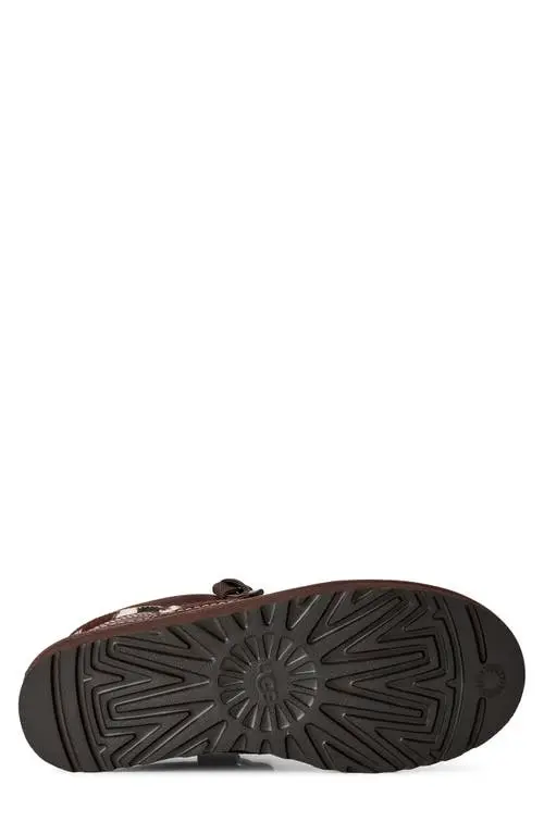 UGG Lowmel Western Sneaker With Calf-hair Panels
