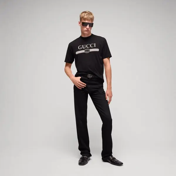 Gucci Cotton Jersey T-shirt With Print