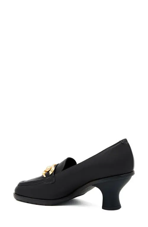 AMALFI BY RANGONI Bacchetta Leather Pump - Black