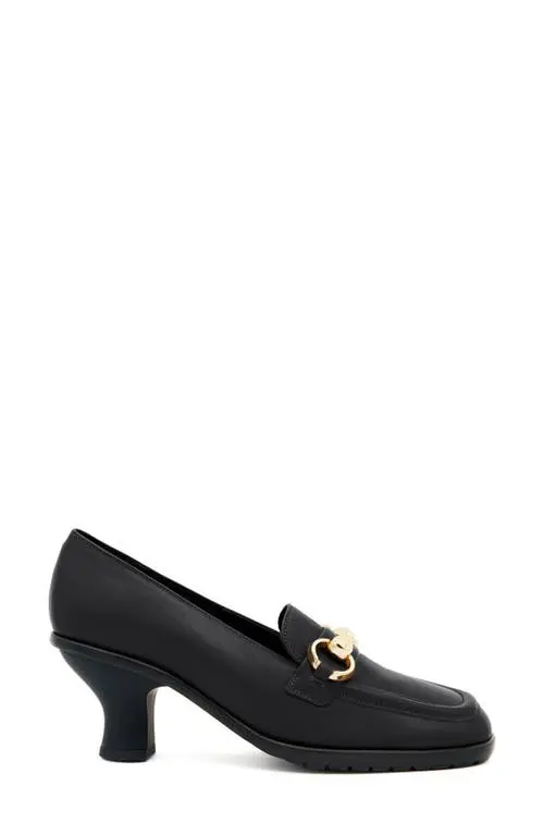 AMALFI BY RANGONI Bacchetta Leather Pump - Black