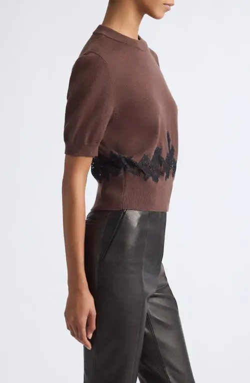 TOCCIN Vika Short Sleeve Merino Wool Sweater