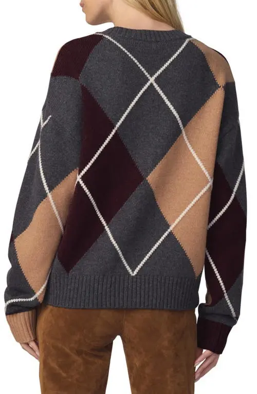 Joe's Jeans Relaxed Fit Argyle Cardigan