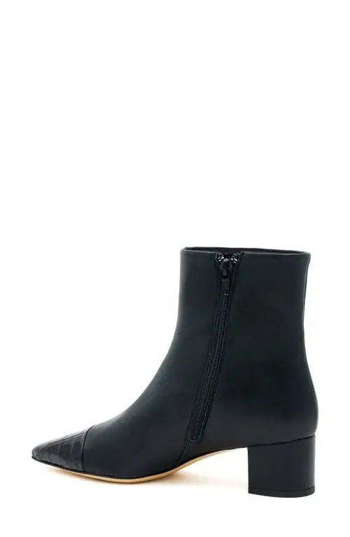 AMALFI BY RANGONI Panfilo Leather Bootie - Black