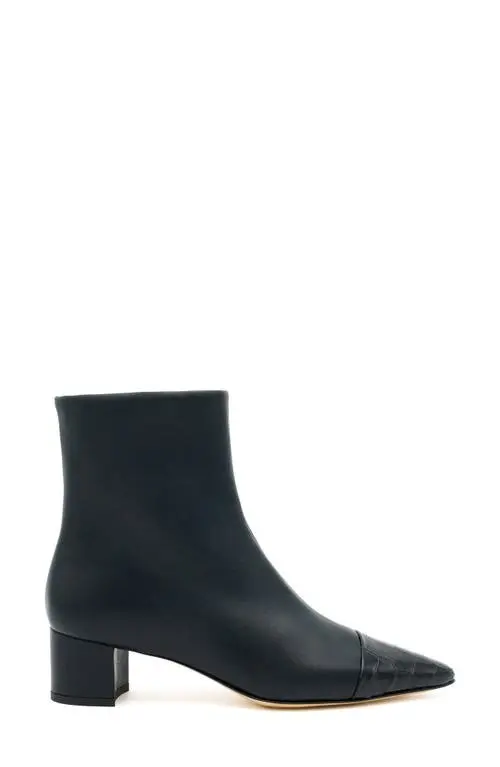 AMALFI BY RANGONI Panfilo Leather Bootie - Black
