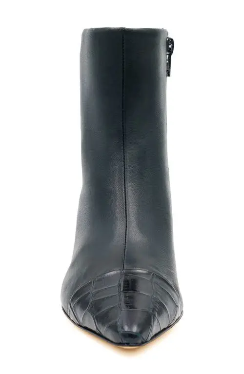 AMALFI BY RANGONI Panfilo Leather Bootie - Black