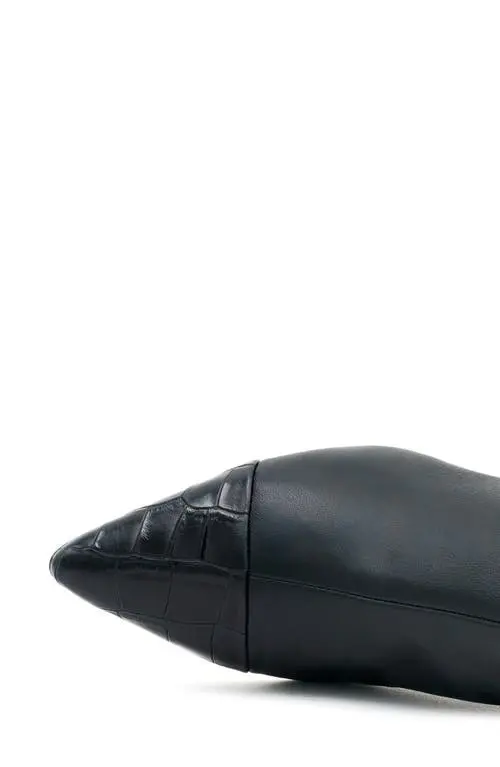 AMALFI BY RANGONI Panfilo Leather Bootie - Black