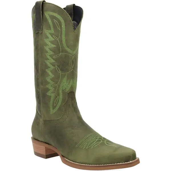 DINGO Workhorse Western Boot - Olive