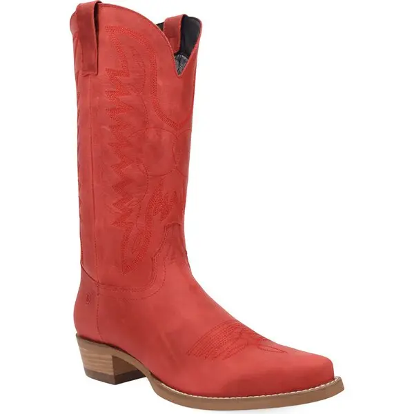 DINGO Workhorse Western Boots - Red