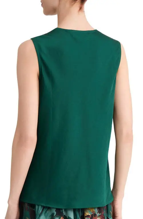 KASPER Cowl Neck Sleeveless Top