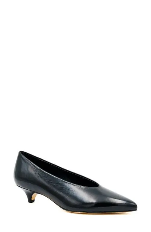 AMALFI BY RANGONI Accorto Leather Pump - Black