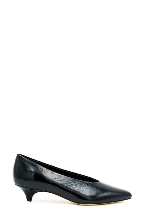 AMALFI BY RANGONI Accorto Leather Pump - Black