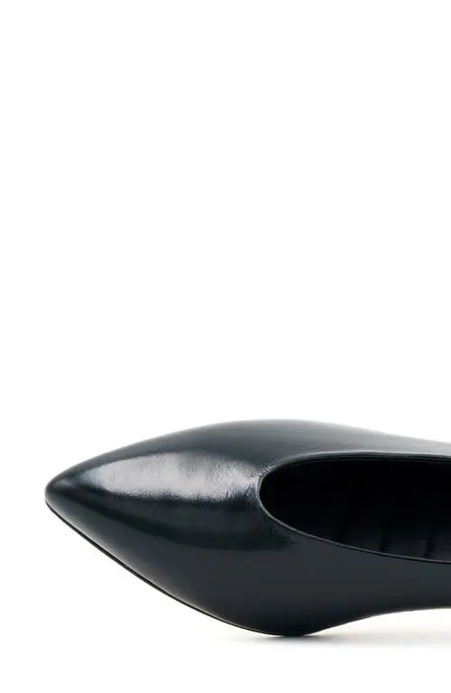 AMALFI BY RANGONI Accorto Leather Pump - Black