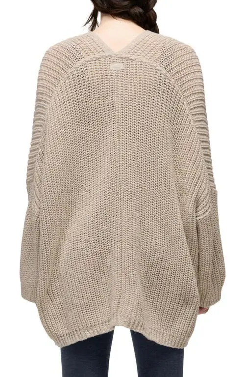Prana Sunday River Cardigan - Beach Pebble
