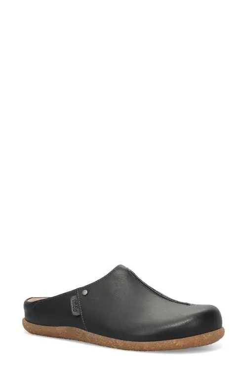 TAOS Upside Leather Mule - Black