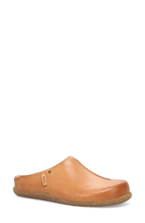 TAOS Upside Leather Mule - Caramel