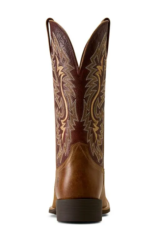 Ariat Sport Colter Wide Square Toe Western Boot - Sorrel Crunch