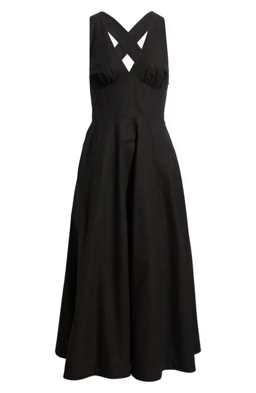 DÔEN Rosetta Cotton Midi Dress