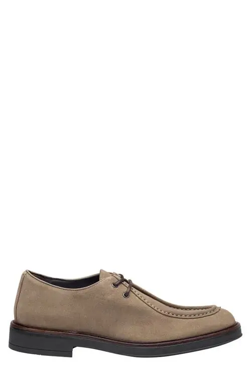 Johnston & Murphy Brady Moc Toe Shoe - Gray Suede