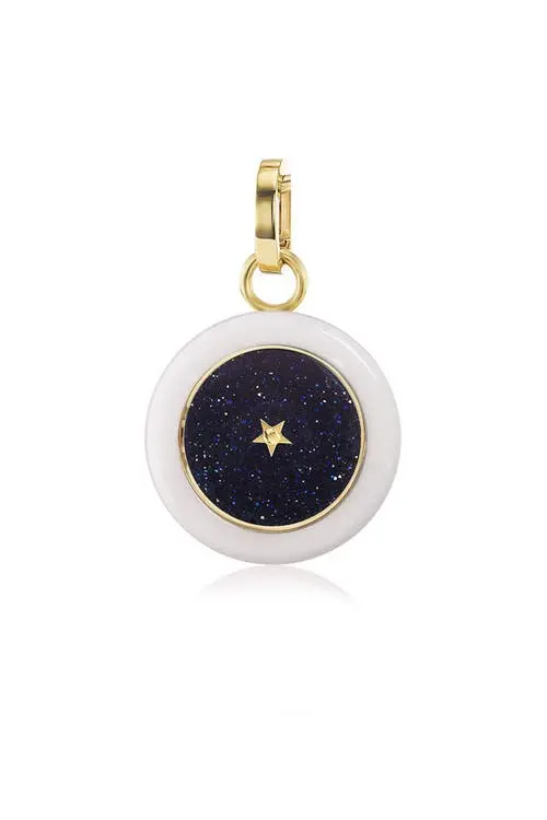 ANNA MACCIERI ROSSI Carpe Diem Charm With Aventurine Dial - Ceramic