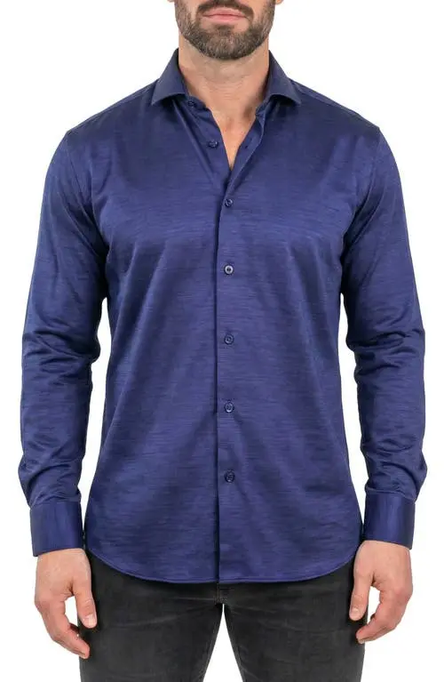 MACEOO Einstein Contemporary Fit Button-up Shirt