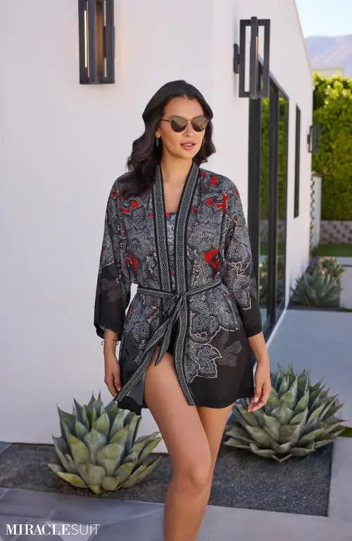 Miraclesuit Steel Magnolias Robe Cover-up