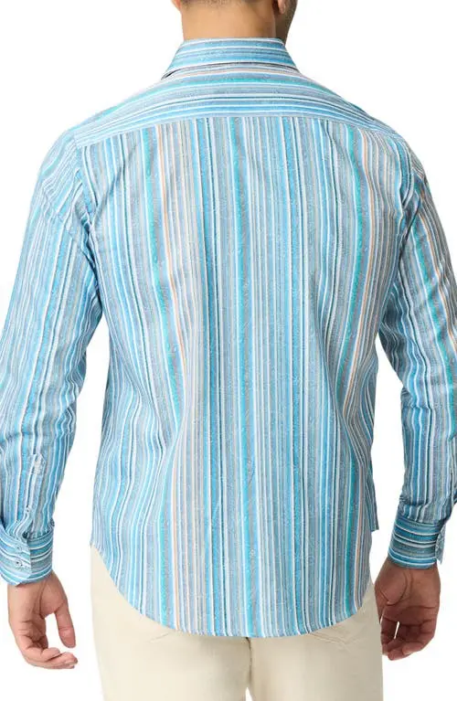 Robert Graham Rehan Long Sleeve Stretch Woven Shirt
