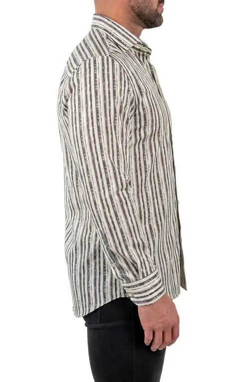 MACEOO Fibonacci Contemporary Fit Button-up Shirt