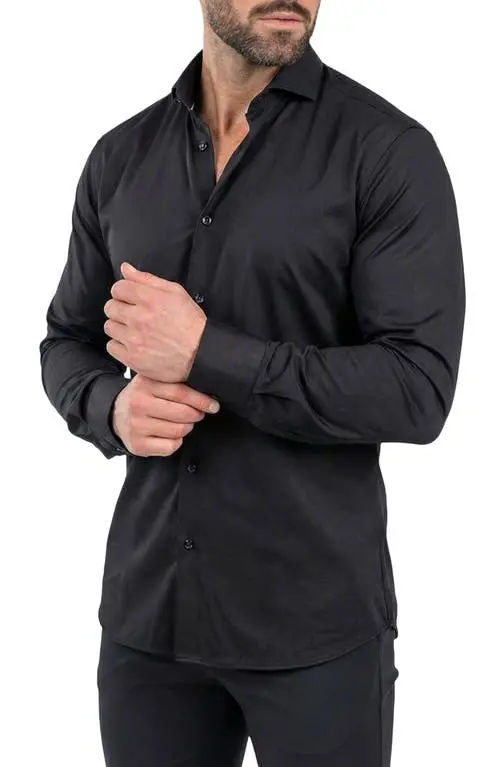 MACEOO Einstein Contemporary Fit Button-up Shirt