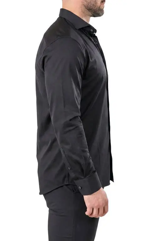 MACEOO Einstein Contemporary Fit Button-up Shirt