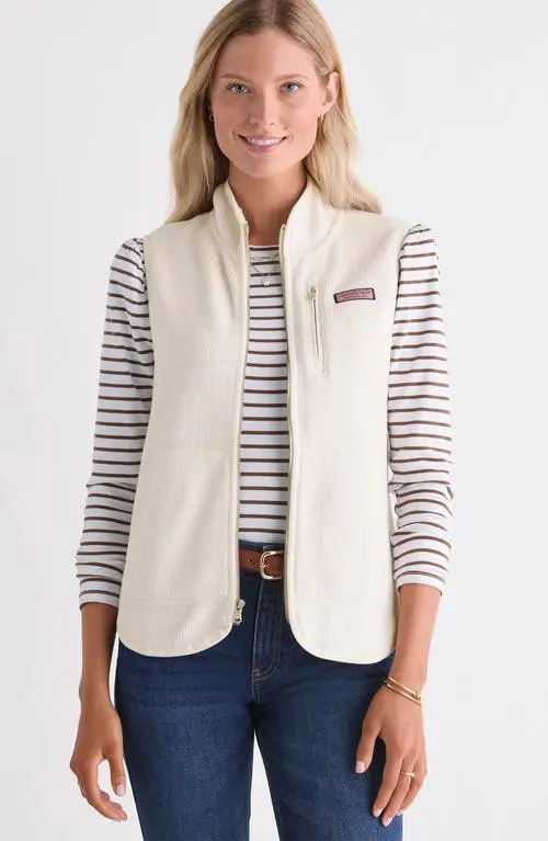 Vineyard Vines Bonfire High Pile Fleece Vest