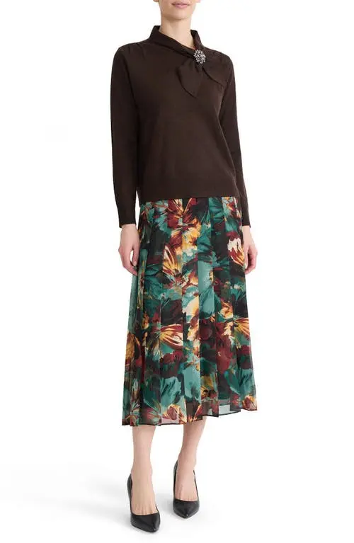 KASPER Pin Tie Sweater