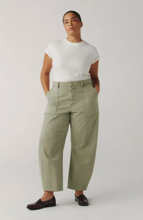 Warp + Weft Bna Soft Curve Barrel Jeans
