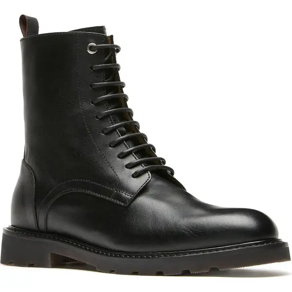 La Canadienne Tango City Dry™ Waterproof Lace-up Bootie - Black Leather