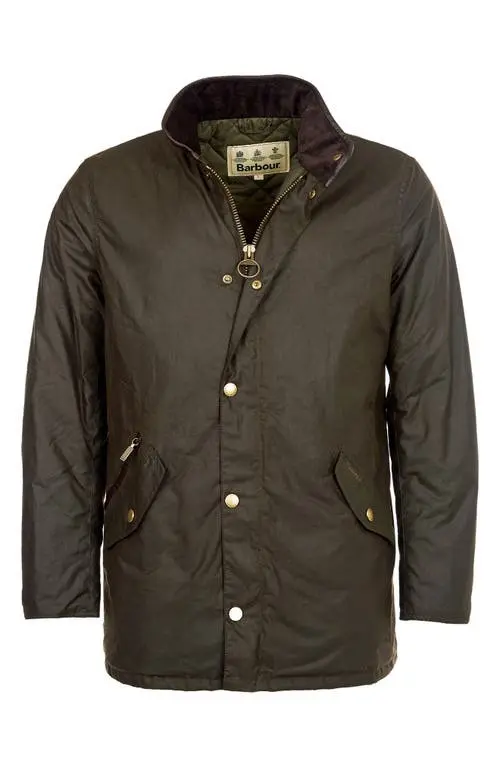 Barbour Prestbury Waxed Cotton Rain Coat