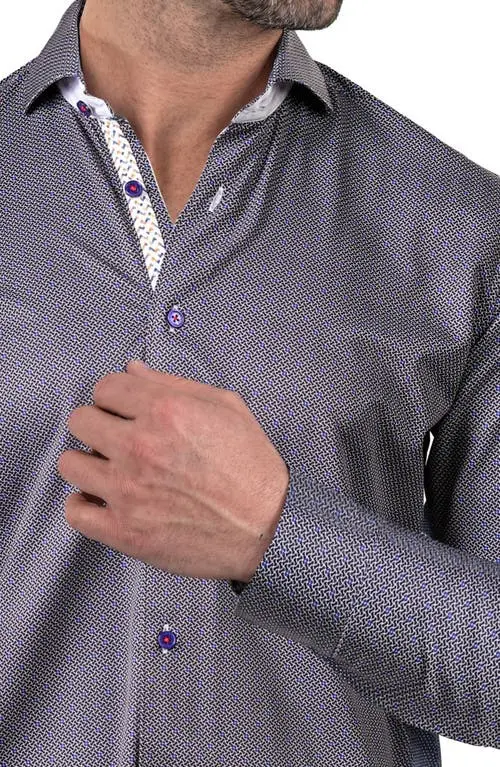 MACEOO Einstein Contemporary Fit Button-up Shirt