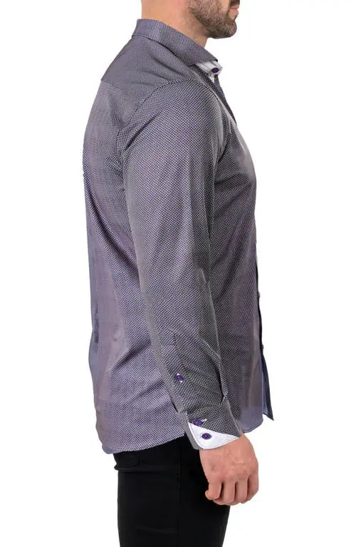 MACEOO Einstein Contemporary Fit Button-up Shirt